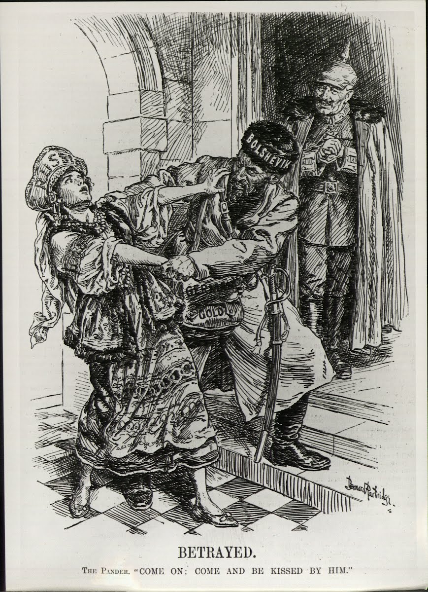 His Russia 1917 Revolution Cartoons "Punch" Etc. — Google Arts & Culture
