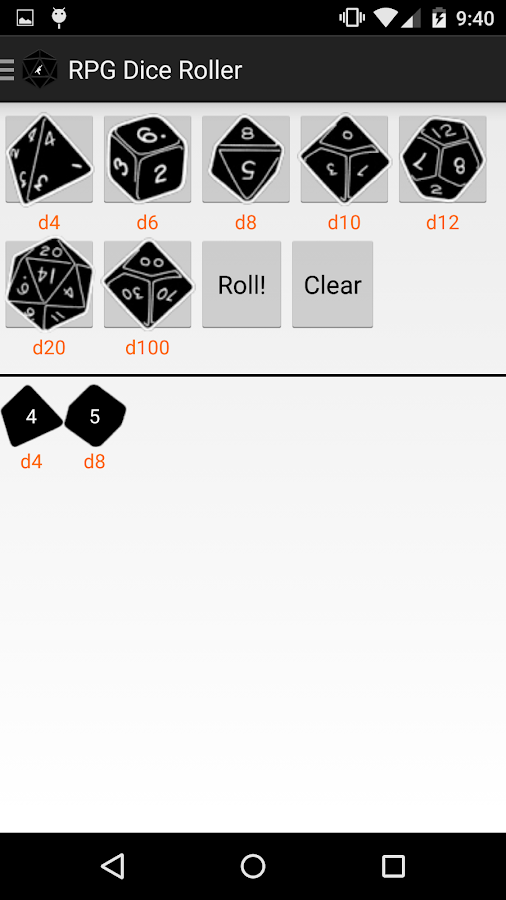RPG Dice - Android Apps on Google Play