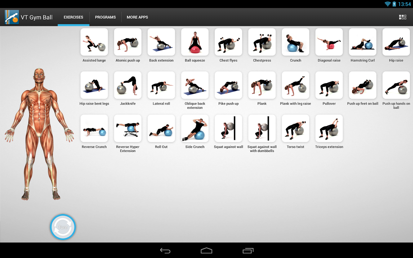 Virtual Trainer Gym Ball - App Android su Google Play