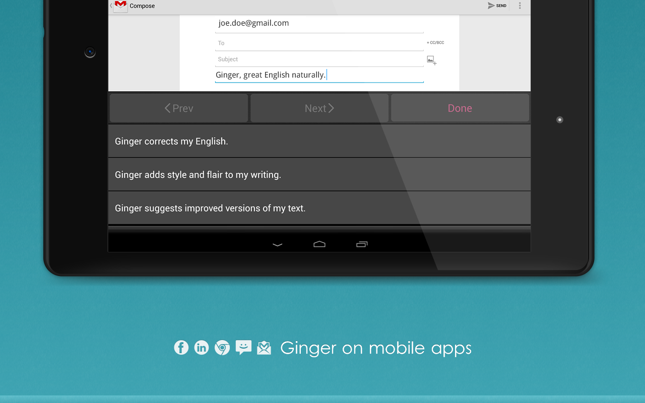 Ginger Keyboard: Emoji, Themes - Android Apps on Google Play