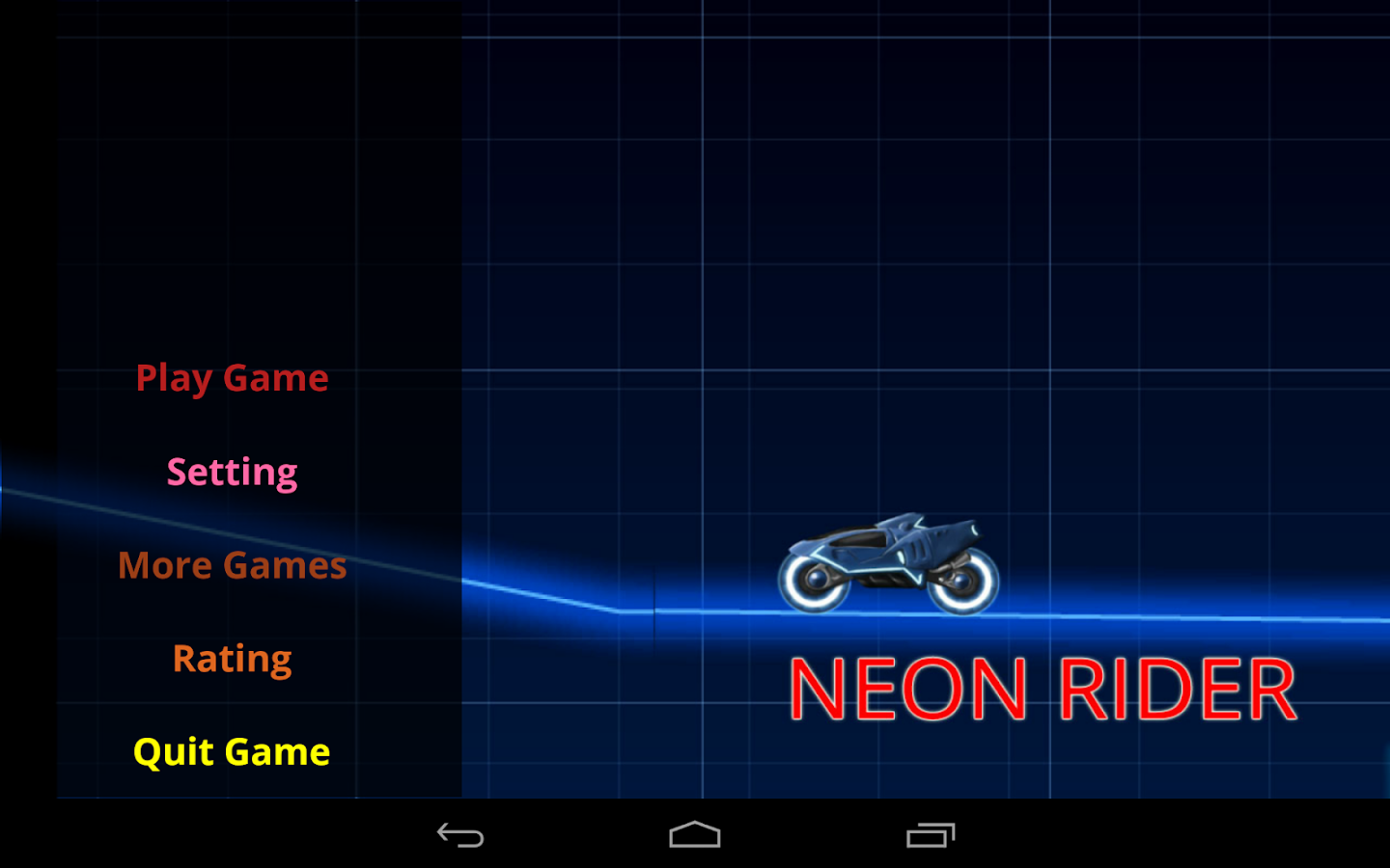Neon Rider - Google Play の Android アプリ