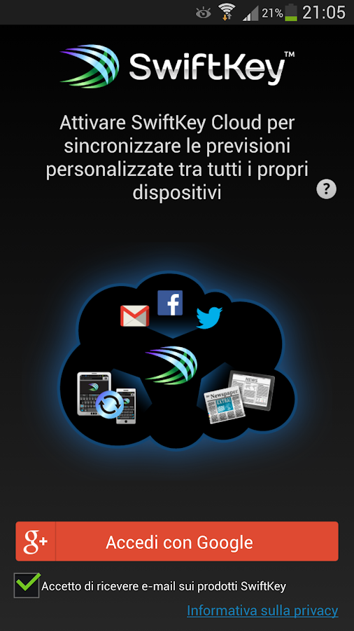 Tastiera SwiftKey + Emoji - App Android su Google Play