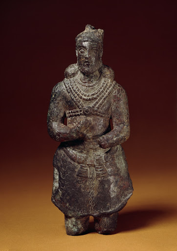 Bronze figure of a Sasanian king — Google Arts & Culture