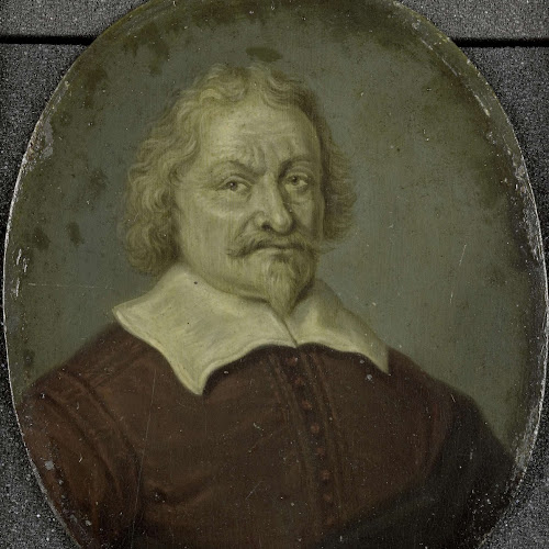 Portrait of David or Daniel Lingelbach I, Founder of the Nieuwe Doolhof ...