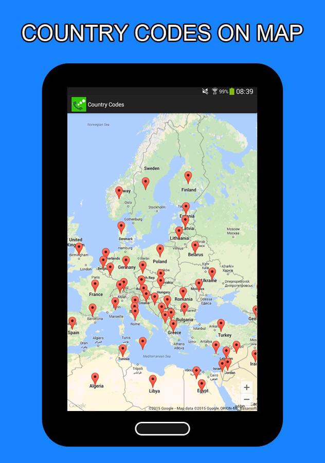 Country Codes - International - Android Apps on Google Play