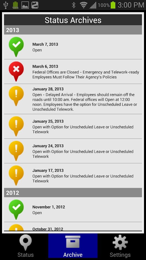OPM Alert - Android Apps on Google Play