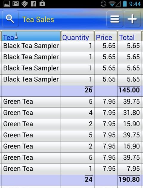 Database App: Sailforms Forms Database