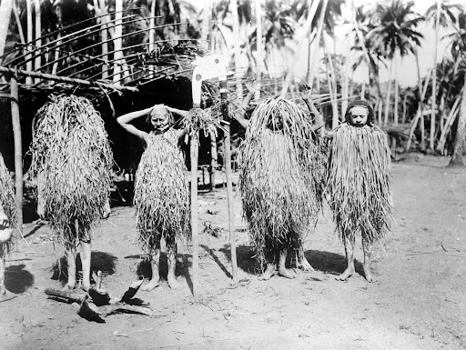 Marind Papuan men during a Mayo ceremony - J.M. Dumas — Google Arts ...