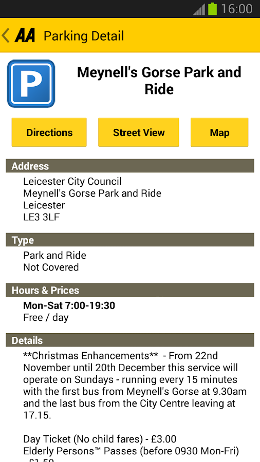 The AA - Android Apps on Google Play