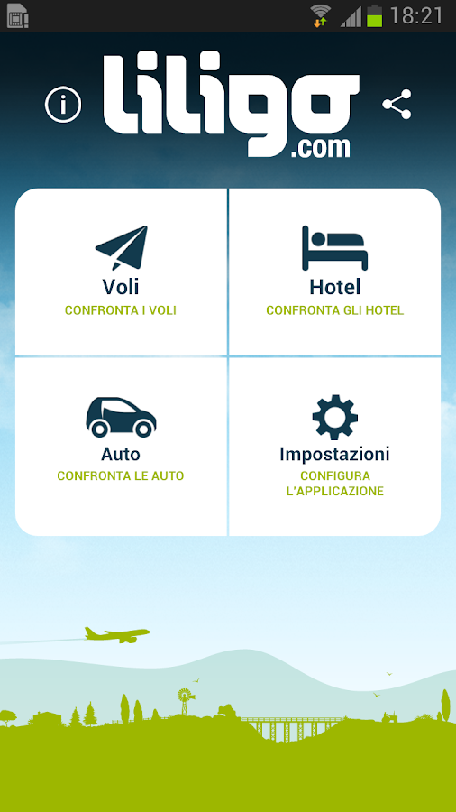 Liligo: ricerca voli & hotel - App Android su Google Play
