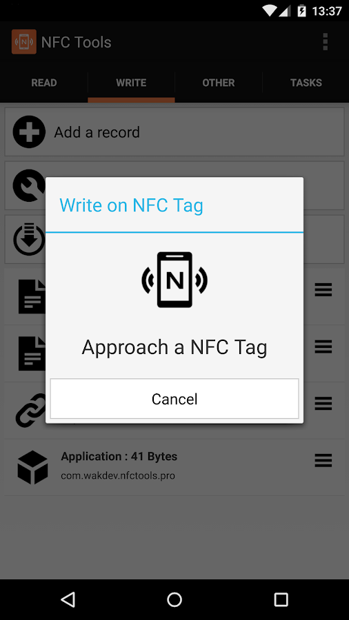 NFC Tools - Android-apps op Google Play