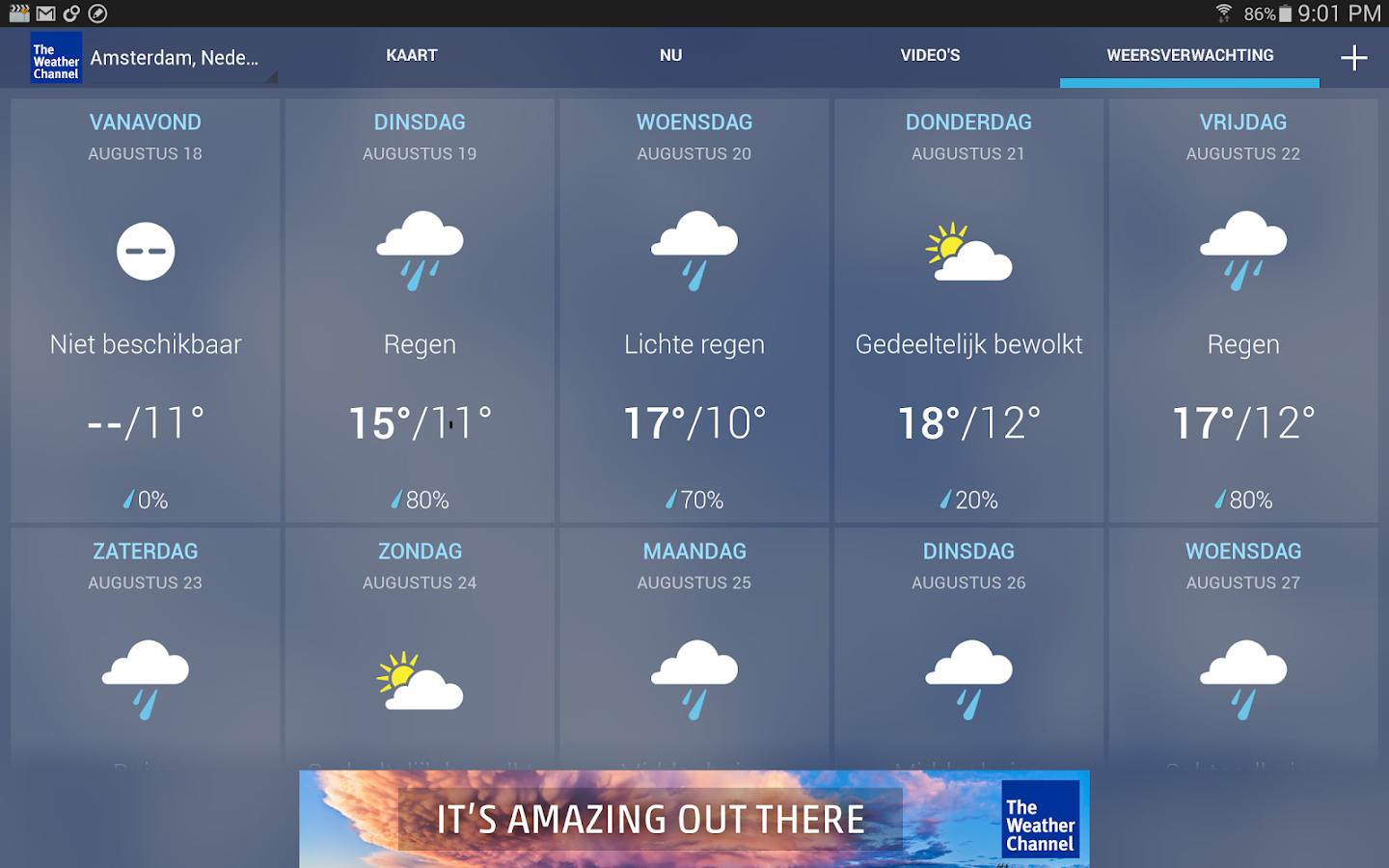 Weer - The Weather Channel - Android-apps op Google Play
