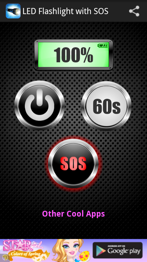 LED Flashlight HD + SOS - Android Apps on Google Play