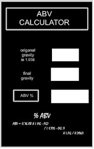 % ABV Calculator – Android Tools Apps