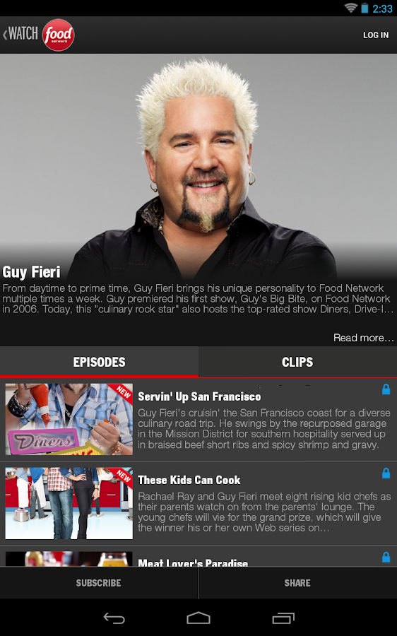 Watch Food Network - Android Apps on Google Play