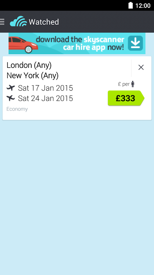 Skyscanner - All Flights! - Android Apps on Google Play