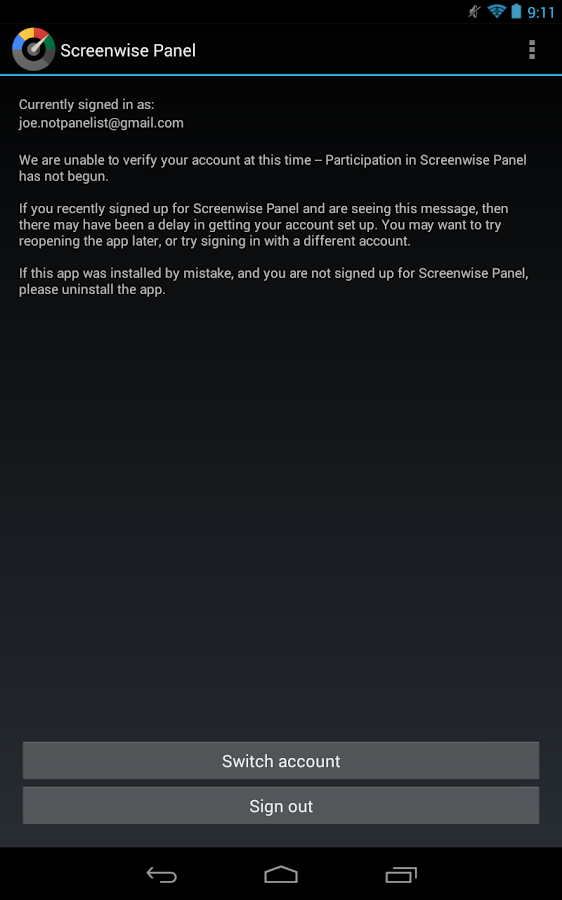 Screenwise Panel - Google Play의 Android 앱