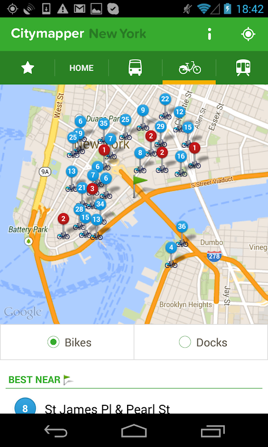 Citymapper - Real Time Transit - Android-apps op Google Play