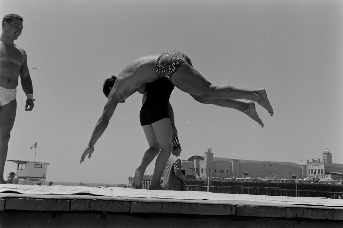 April Atkins Muscle Beach Girl - Loomis Dean — Google Arts & Culture