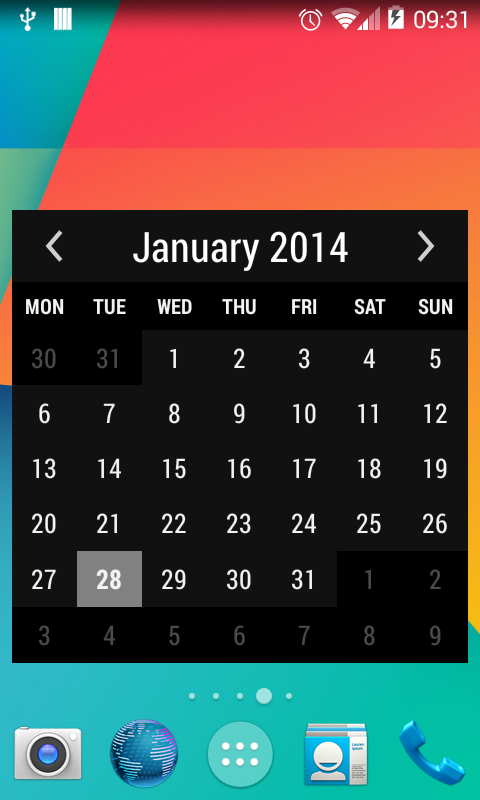 Month Calendar Widget - Android Apps on Google Play