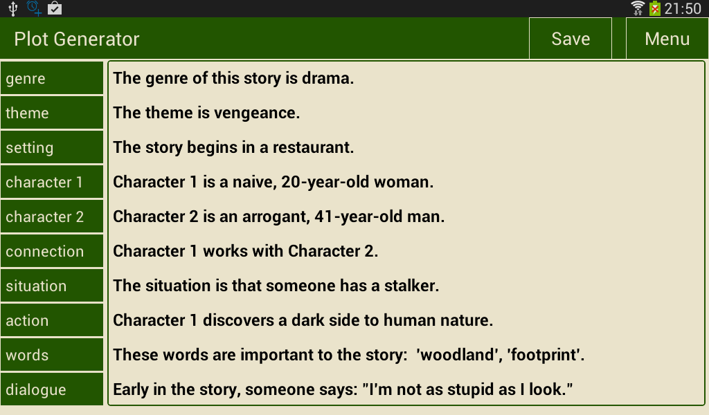 Random Creative Writing Topic Generator