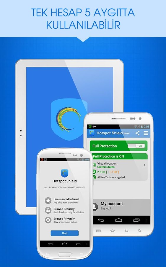 Hotspot Shield VPN Proxy, WiFi - Google Play'de Android Uygulamaları