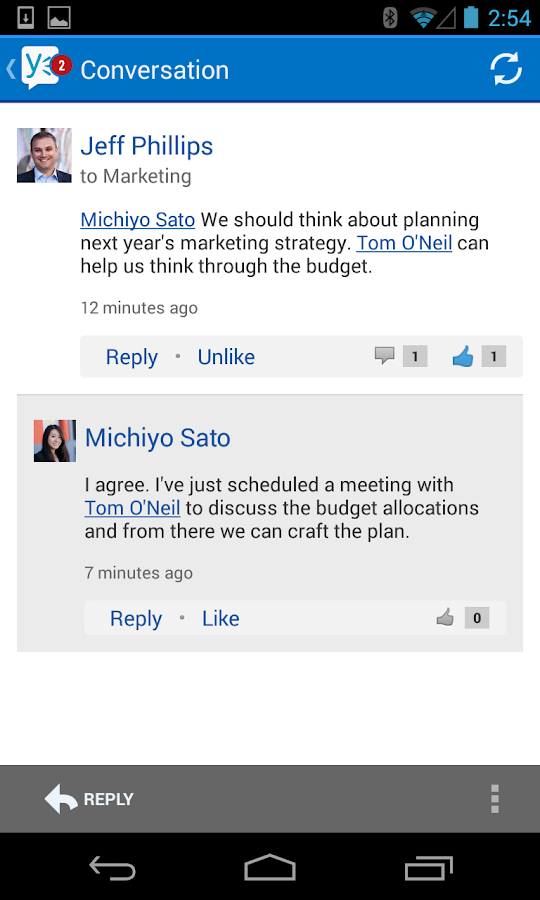 Yammer - Android Apps on Google Play