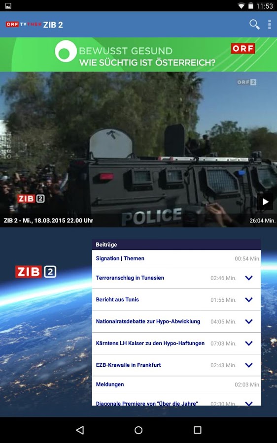 ORF TVthek: Video on demand – Android-Apps auf Google Play