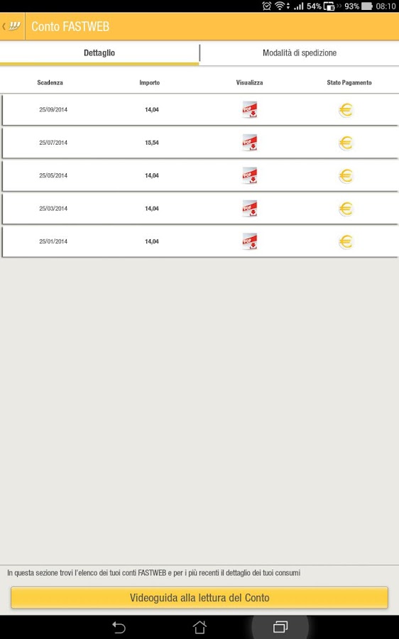 MyFASTWEB - App Android su Google Play