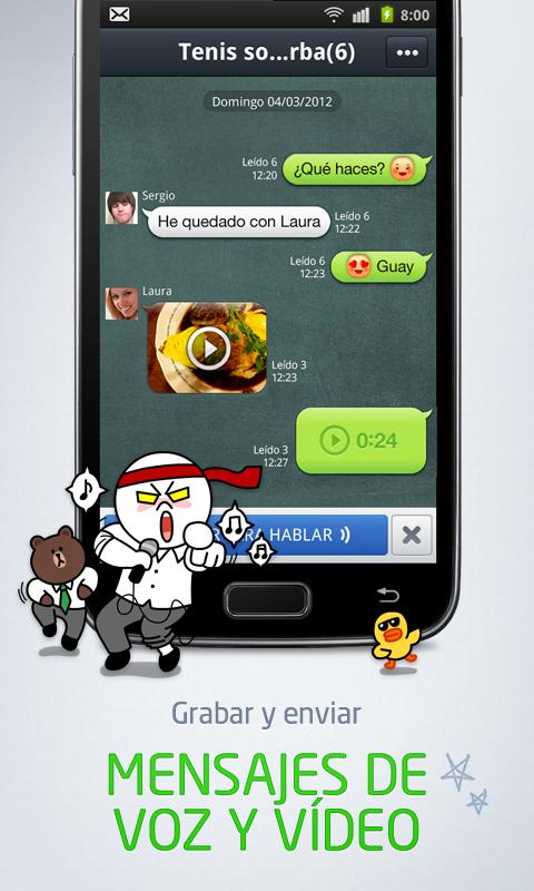 LINE: Llama y mensajea gratis - Aplicaciones de Android en Google Play