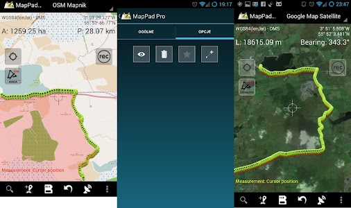 Map Pad GPS Surveys & Measure – Measure distance and area using map or ...