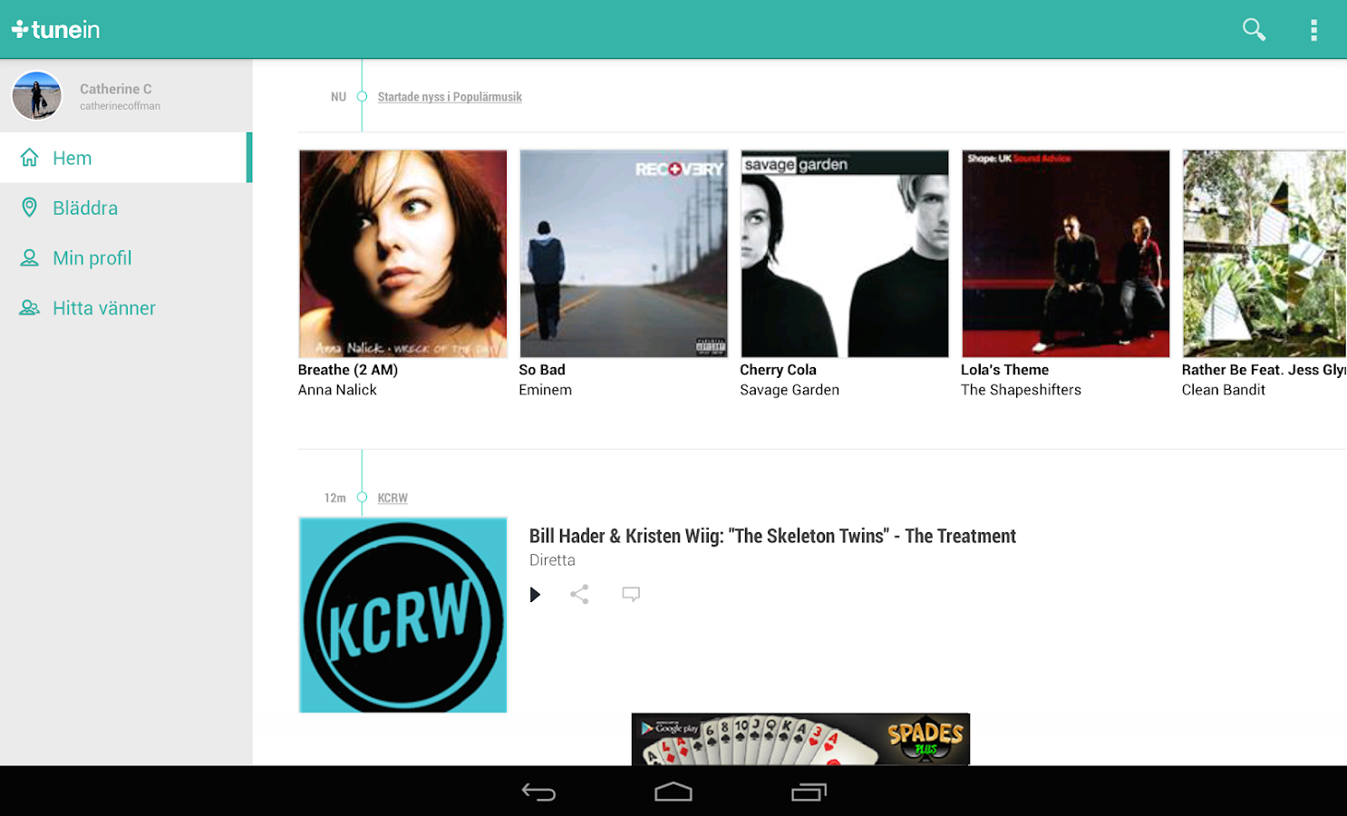 TuneIn Radio – Android-appar på Google Play