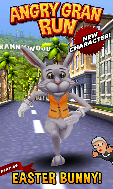 Angry Gran Run - Running Game - screenshot