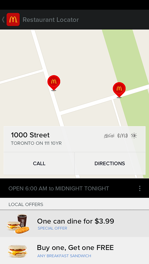 McDonald's Canada - Android Apps on Google Play