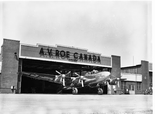 The A.V. Roe Canada building after taking over Victory Aircraft. - Avro ...
