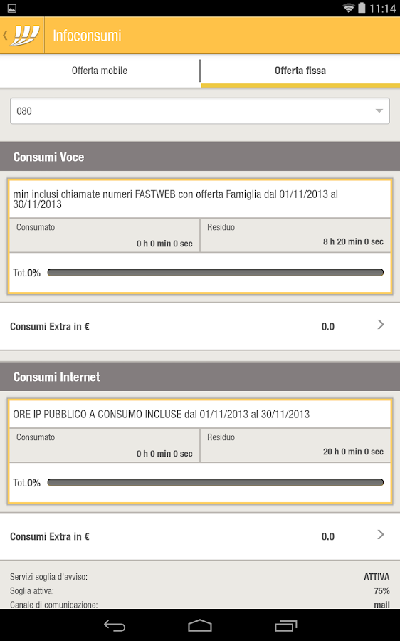 MyFASTWEB - App Android su Google Play