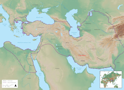 Persian Empire Map — Google Arts & Culture