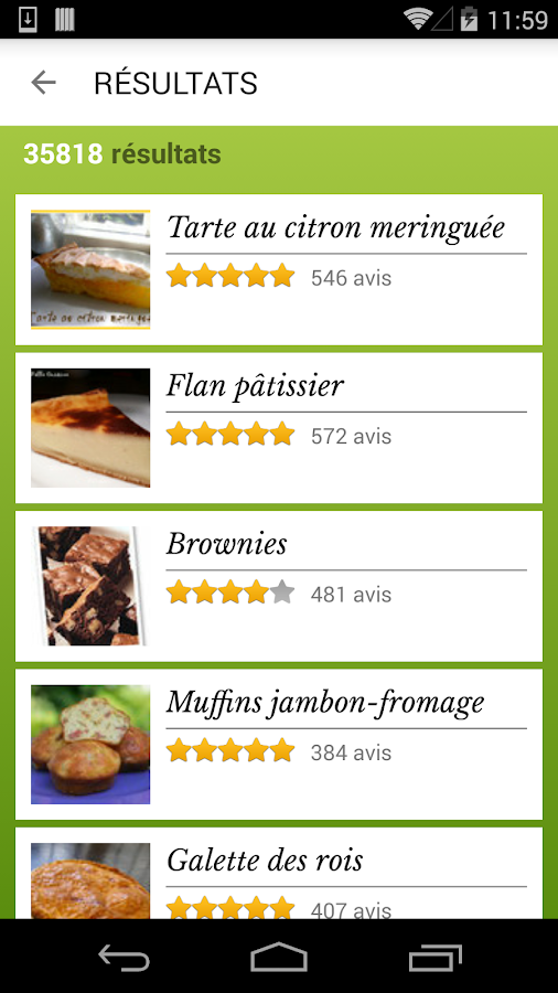 Cuisine : 45 000 recettes – Applications Android sur Google Play
