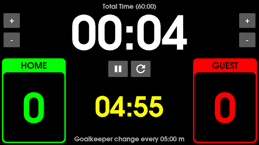 Five-a-side Football Timer – Simple timer to help amateur football ...