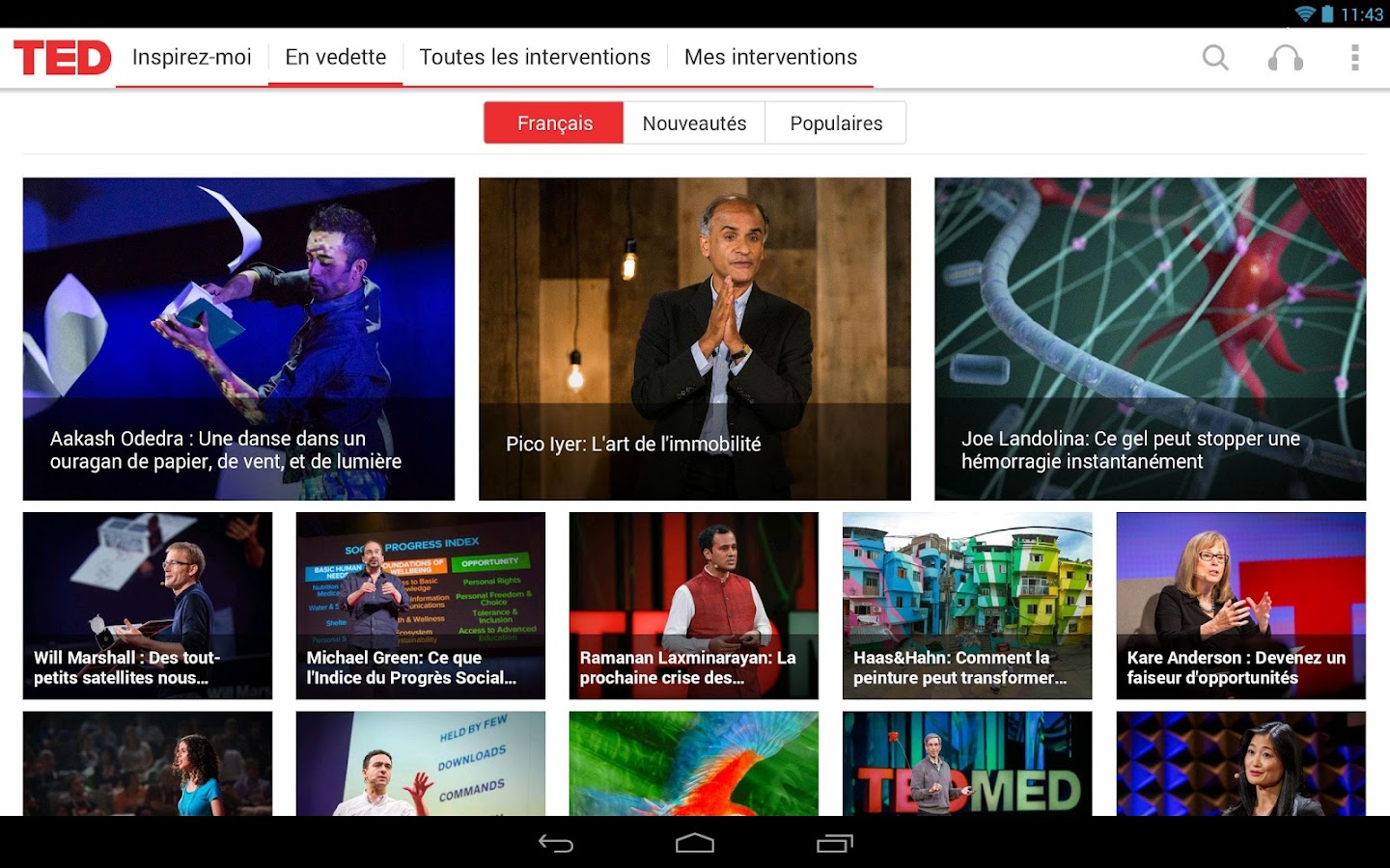 TED – Applications Android sur Google Play