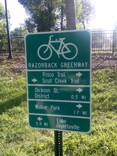 Razorback Greenway Portal in Fayetteville Arkansas United States ...