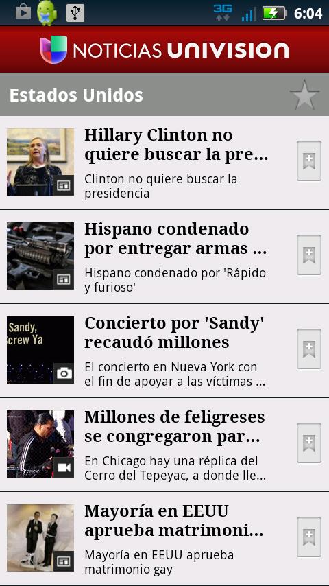 Noticias Univision - Aplicaciones de Android en Google Play