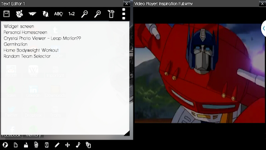 Multiscreen Multitasking THD – A multi window multitasking solution for Android. Use notepads ...