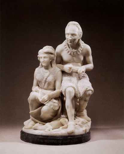 The Wooing of Hiawatha - Mary Edmonia Lewis — Google Arts & Culture