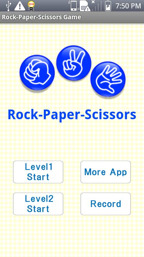 Rock-Paper-Scissors Game (Android) reviews at Android Quality Index