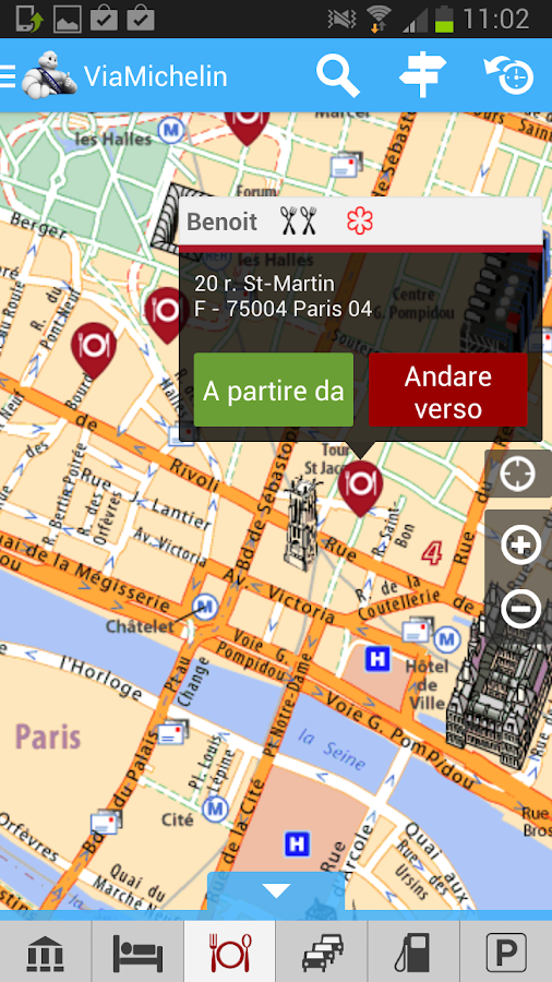 ViaMichelin - Percorsi e mappe - App Android su Google Play