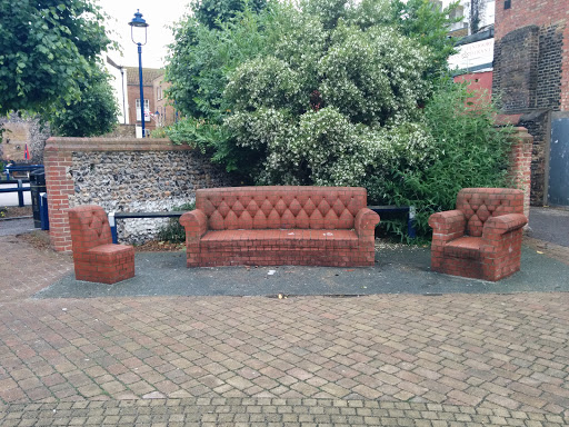 Brick 3 Piece Sofa Portal in Ramsgate England United Kingdom | Ingress ...