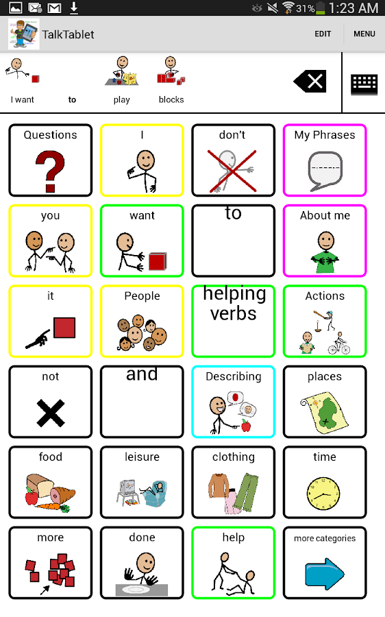TalkTablet - Autism Speech AAC - Android Apps on Google Play