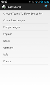 Footy Scores Latest Version APK for Android – Android Sports Apps
