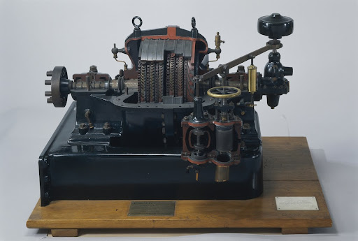 Steam turbine - Auguste Rateau — Google Arts & Culture